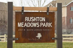 Laser Cut Park Signs - Smith Steelworks