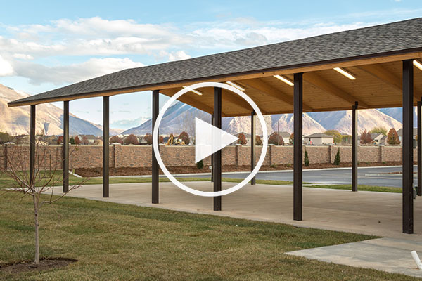 Glulam Pavilions - Smith Steelworks