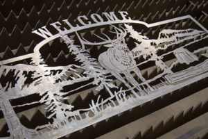 Laser Cut Address Signs - Smith Steelworks