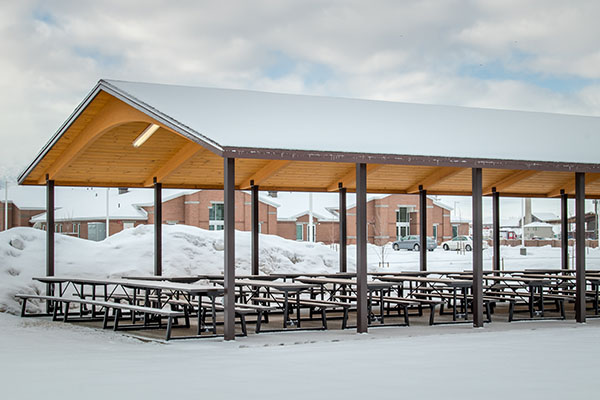 Glulam Pavilions - Smith Steelworks