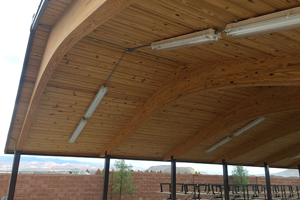 Glulam Pavilions - Smith Steelworks