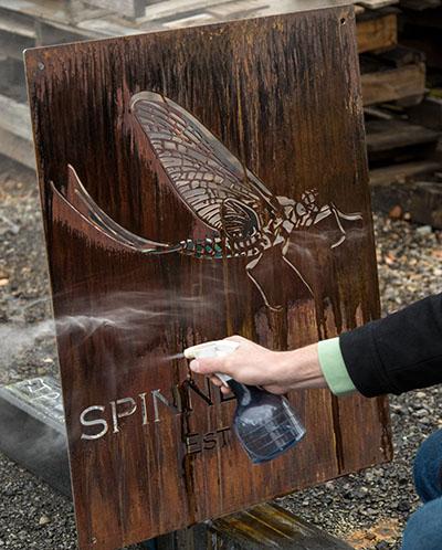 Laser Cut Specialty Signs - Smith Steelworks