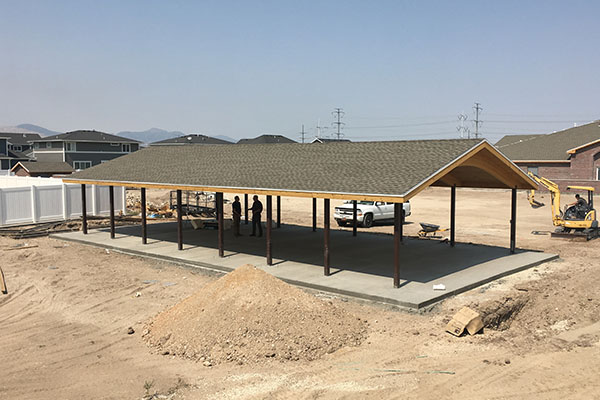 Glulam Pavilions - Smith Steelworks