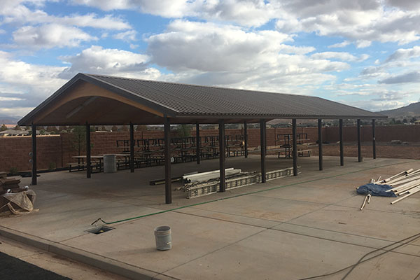 Glulam Pavilions - Smith Steelworks