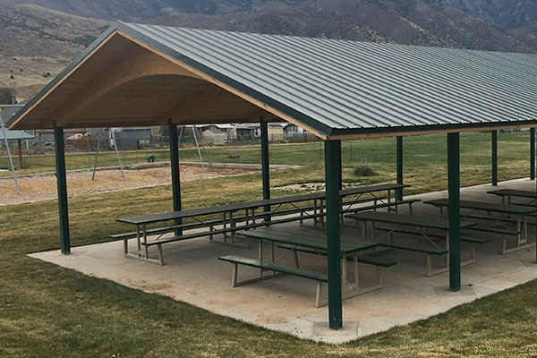 Glulam Pavilion Colors - Smith Steelworks