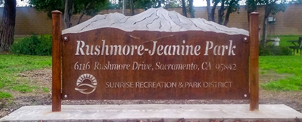 Rustic Finish Signs - Smith Steelworks