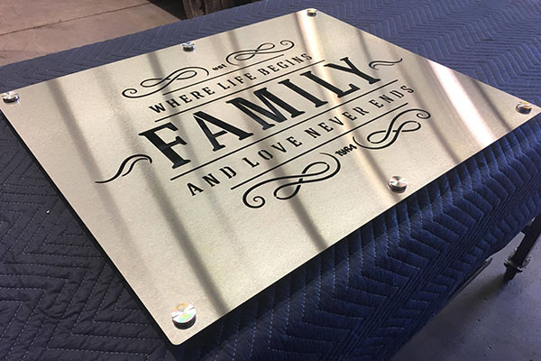 Laser Cut Metal Signs - Smith Steelworks