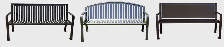 Outdoor Park Benches - Smith Steelworks