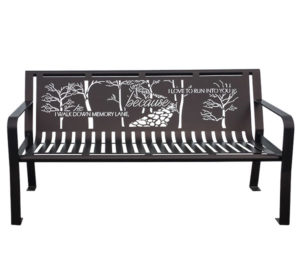 Cemetery Benches - Smith Steelworks