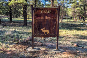 Metal Camp Signs - Smith Steelworks