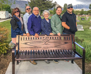 Cemetery Bench - Smith Steelworks