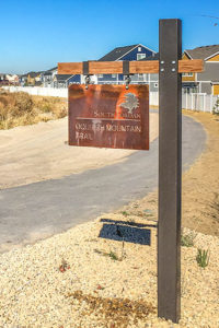 Rustic Finish Signs - Smith Steelworks