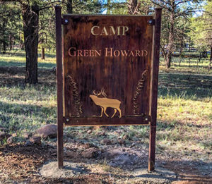 Rustic Finish Signs - Smith Steelworks