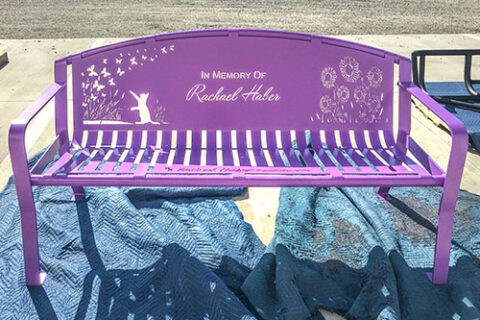 Purple Lilac Powder Coating - Smith Steelworks