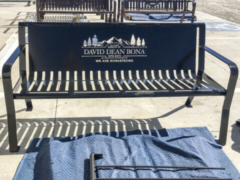 Memorial Benches For Grave Sites - Smith Steelworks