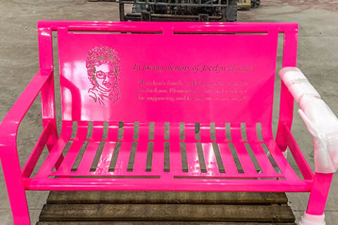 Sassy Pink Powder Coating - Smith Steelworks