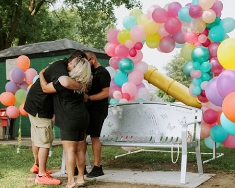 Youth Memorial Bench - Smith Steelworks
