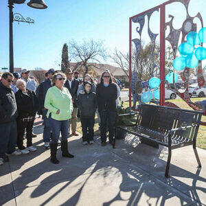 Memorial Bus Stop Benches - Smith Steelworks