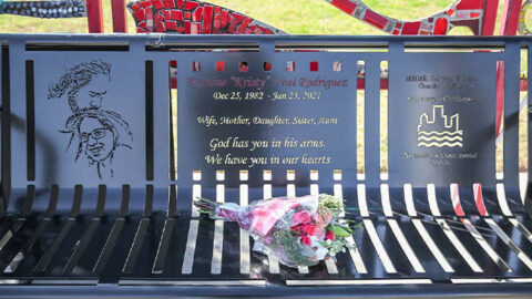 Memorial Bus Stop Benches - Smith Steelworks