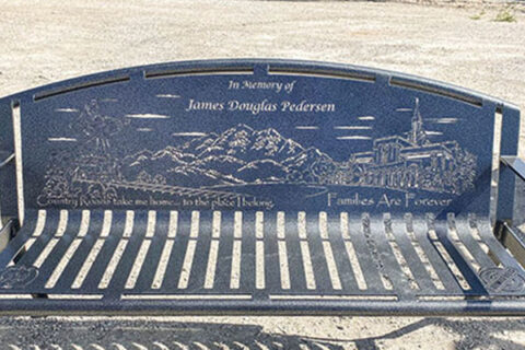 Memorial Steel Benches - Smith Steelworks