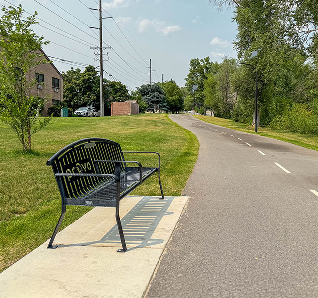 Bus Stop Bench - Smith Steelworks