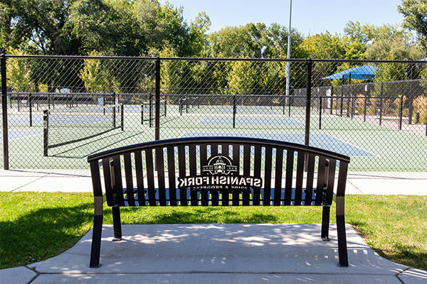 Pickleball Benches - Smith Steelworks