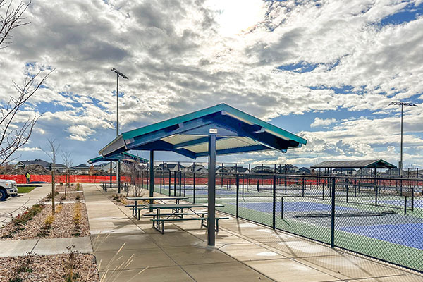 Pickleball Court Site Furniture - Smith Steelworks
