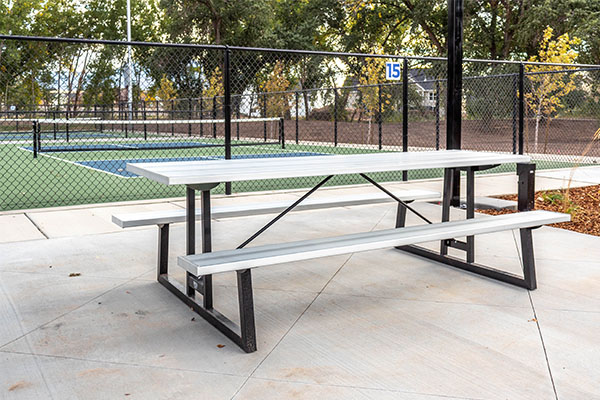 Pickleball Court Site Furniture - Smith Steelworks